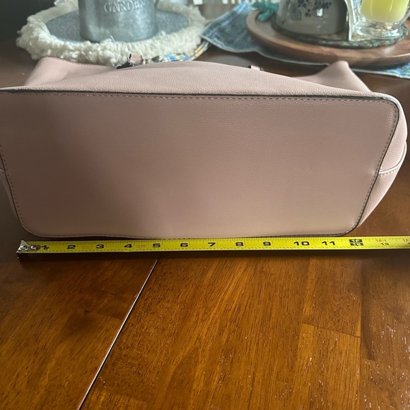 Kate & Alex | Bags | Kate And Alex Pink Mauve Leather Shoulder Bag ...